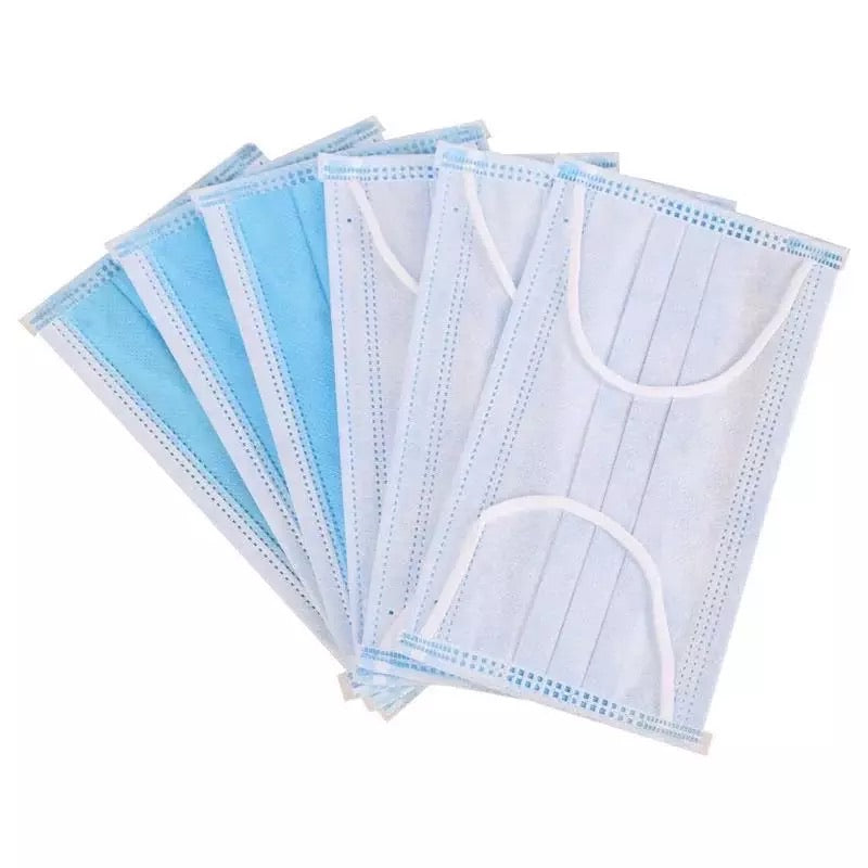 Blue Disposable Masks – Iman Evette